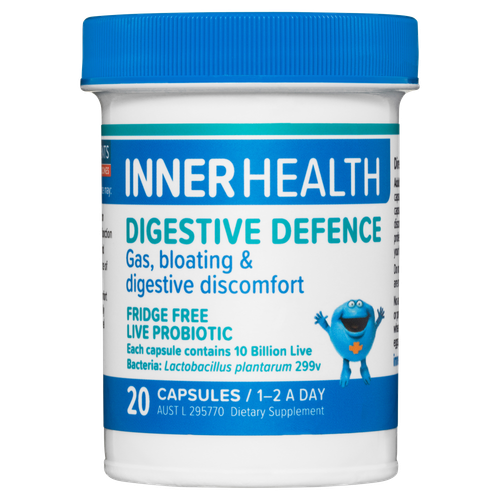 Inner Health Digestive Defence 20 Capsules Gas Bloating Fridge Free ...