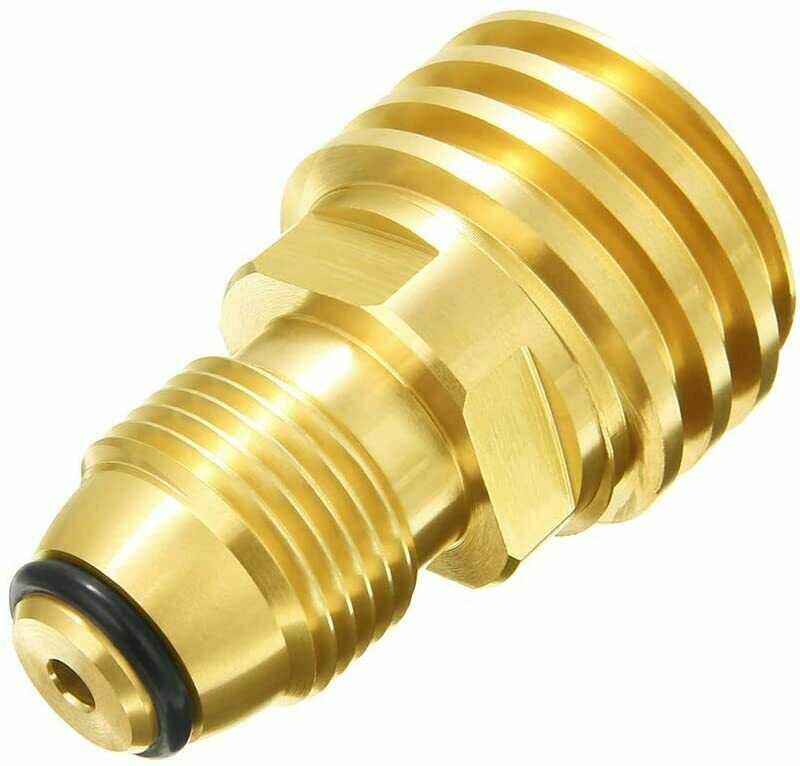 Converts Propane LP TANK POL Service Valve to QCC (Type 1) Outlet Brass ...