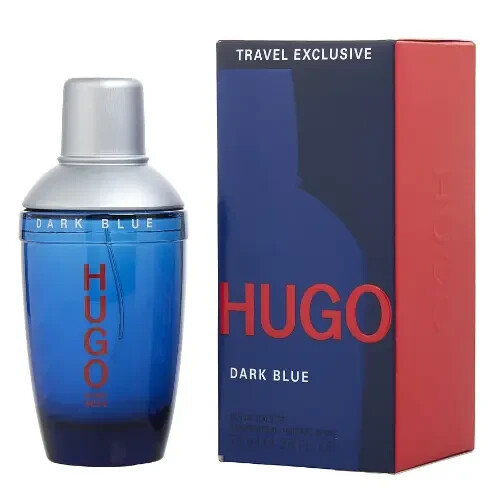 Hugo Dark Blue by Hugo Boss 2.5 oz 75 ML EDT Spray Cologne for Men New ...