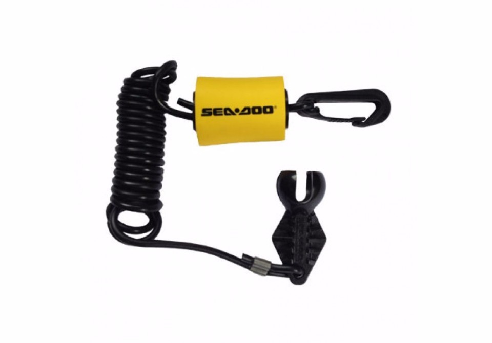Sea-Doo New OEM Safety Lanyard Key Cord & Clip 278002843/278003410 ...