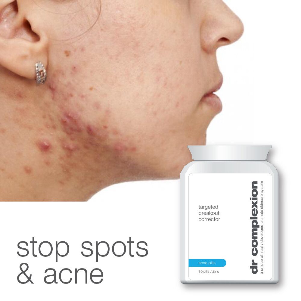 DR COMPLEXION TARGETED BREAKOUT CORRECTOR ACNE PILLS ZITS | eBay