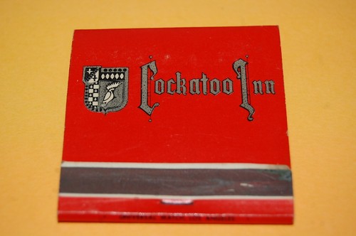 Cockatoo Inn at Hawthorne, California Vintage Front Strike Used ...