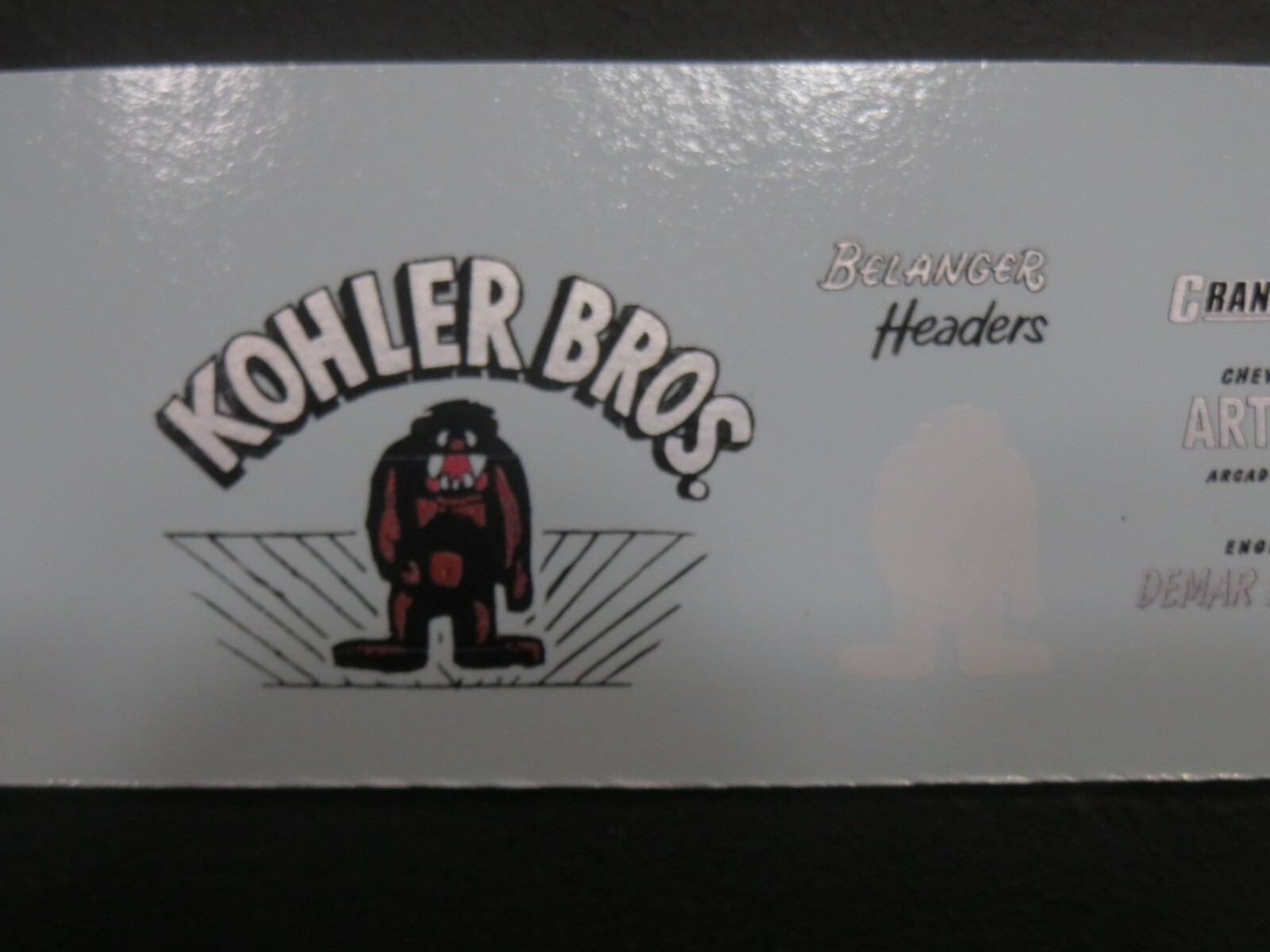 Last Chance!! Kohler Bros 48 Anglia AA/GS 1/25 F/C Decal from Fremont ...