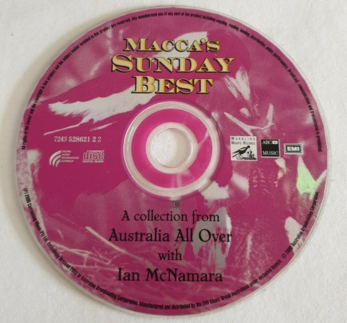 ABC MUSIC....IAN McNAMARA....MACCA'S SUNDAY BEST.26 TRACK AUSTRALIAN ...