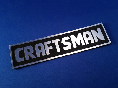 Handmade Laser-etched Toolbox Emblem - Craftsman | eBay
