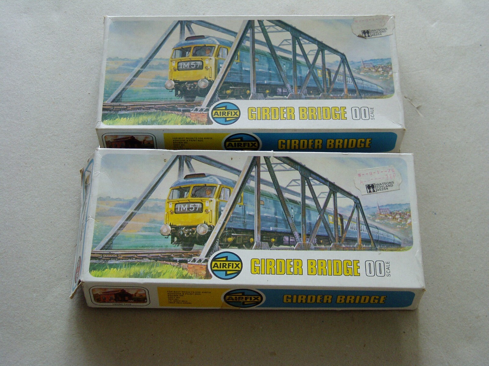 Airfix 02607-1 Series 2 OO Gauge 4mm Scale Girder Bridge Kit Unmade for ...