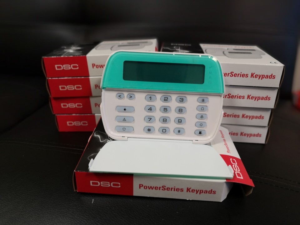 DSC PK5500 (E3) Alarm KEYPAD FULL LCD NEW | eBay