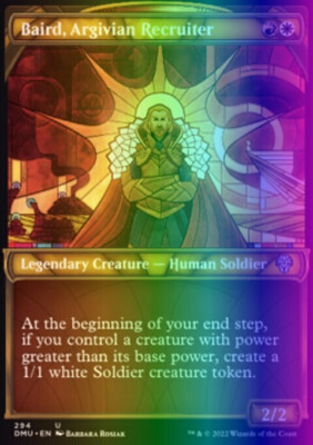 MTG Baird, Argivian Recruiter (294/447) Dominaria United LP FOIL | eBay