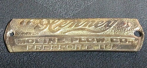 Antique Henney Moline Plow Co. Freeport ILL Metal Horse Buggy, Carriage ...
