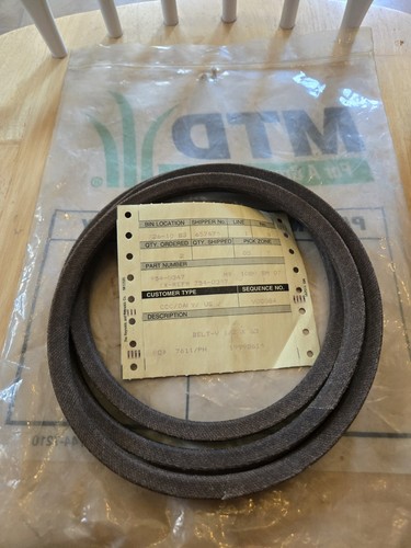 NOS Cub Cadet 754-0347 For Models 804 & 1002 32" Deck Drive Belt | eBay