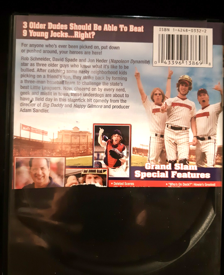 The Benchwarmers (DVD 2006) Rob Schneider-David Spade-Jon Heder ...