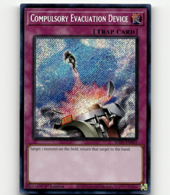 Yugioh Compulsory Evacuation Device 25th Anniv. Rarity Collection | eBay