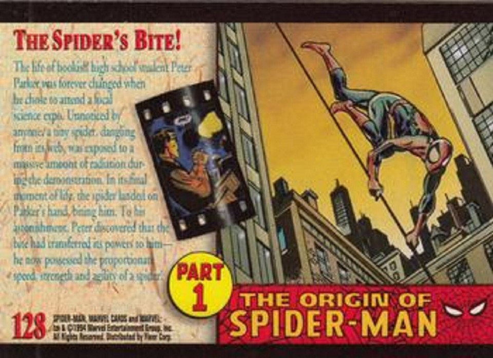 [1994] Amazing Spider-Man card (Marvel) NEAR MINT NM #128 - The Spider ...