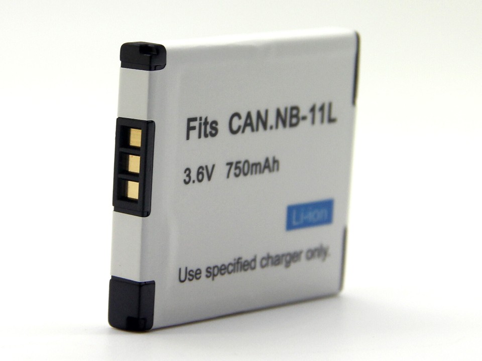 NB-11L Battery For Canon PowerShot A2300 A2400 IS A2500 A2600 A3400 IS ...