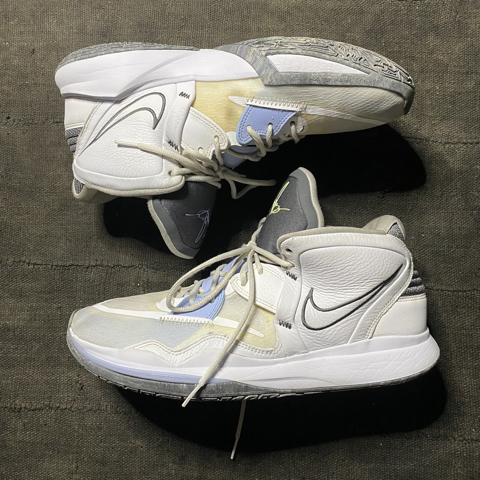 NIKE KYRIE 8 INFINITY Smoke and Mirrors Sneakers MEN'… - Gem