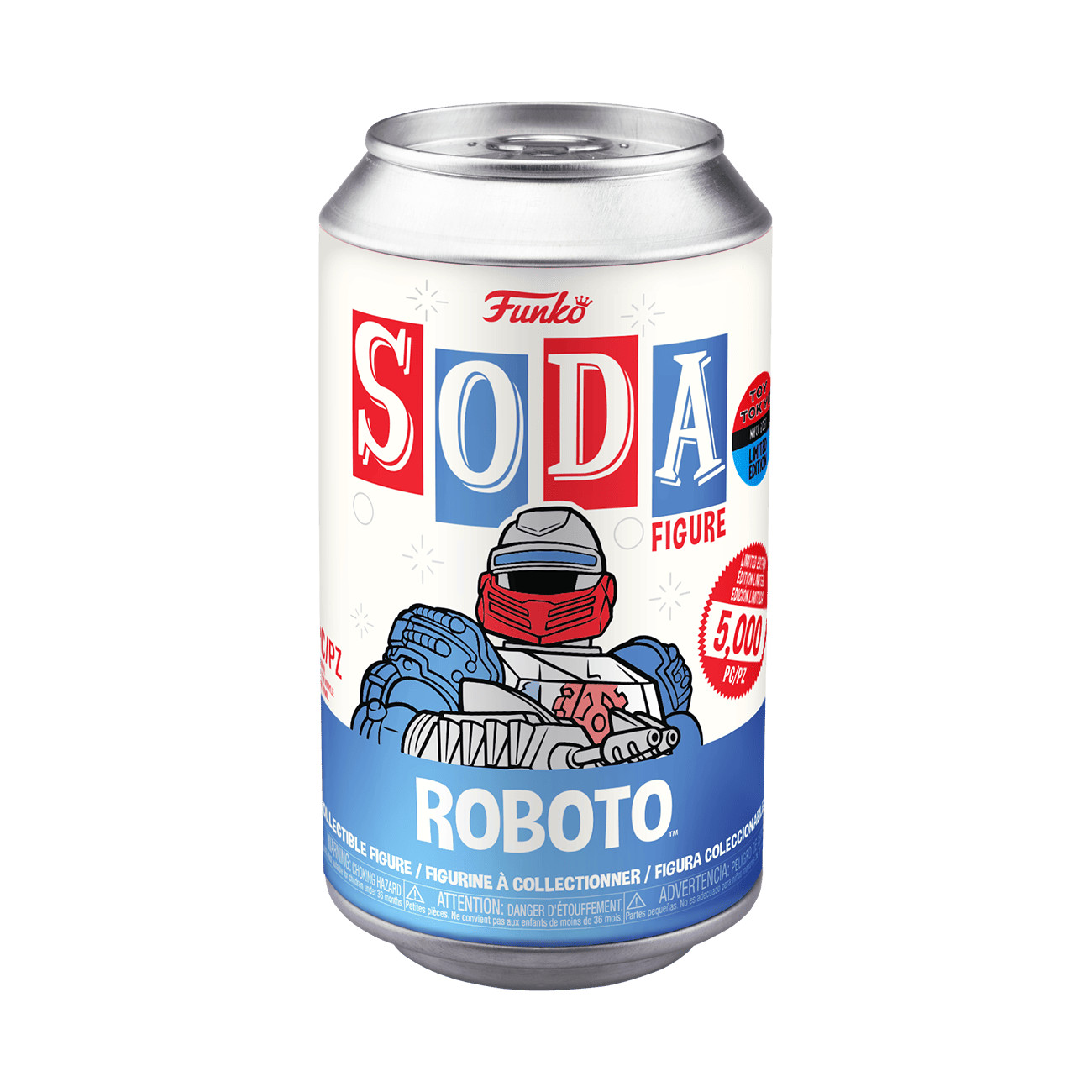Funko Vinyl Soda: Masters of the Universe - Roboto (Chase) (Metallic ...