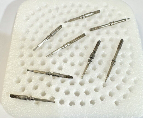 Omega Watch Crown STEMS -LOT (8) Parts Swiss Made Genuine Omega | eBay