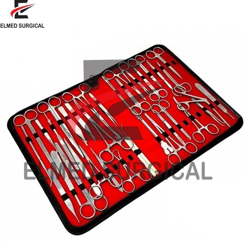 US MILITARY FIELD MINOR SURGERY SURGICAL INSTRUMENTS KIT 157 PC SUTURE ...