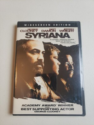 Syriana DVD Movie, 2006, Widescreen BRAND NEW SEALED George Clooney ...