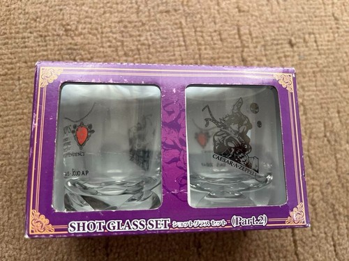 JoJo's Bizarre Adventure Glass Set Joseph Joestar Caesar A.Zeppeli Used ...