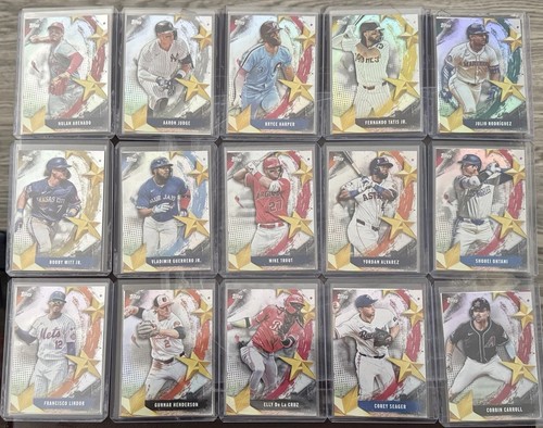 2025 Topps Series 1 Stars of MLB Full 30 Card Set! | eBay