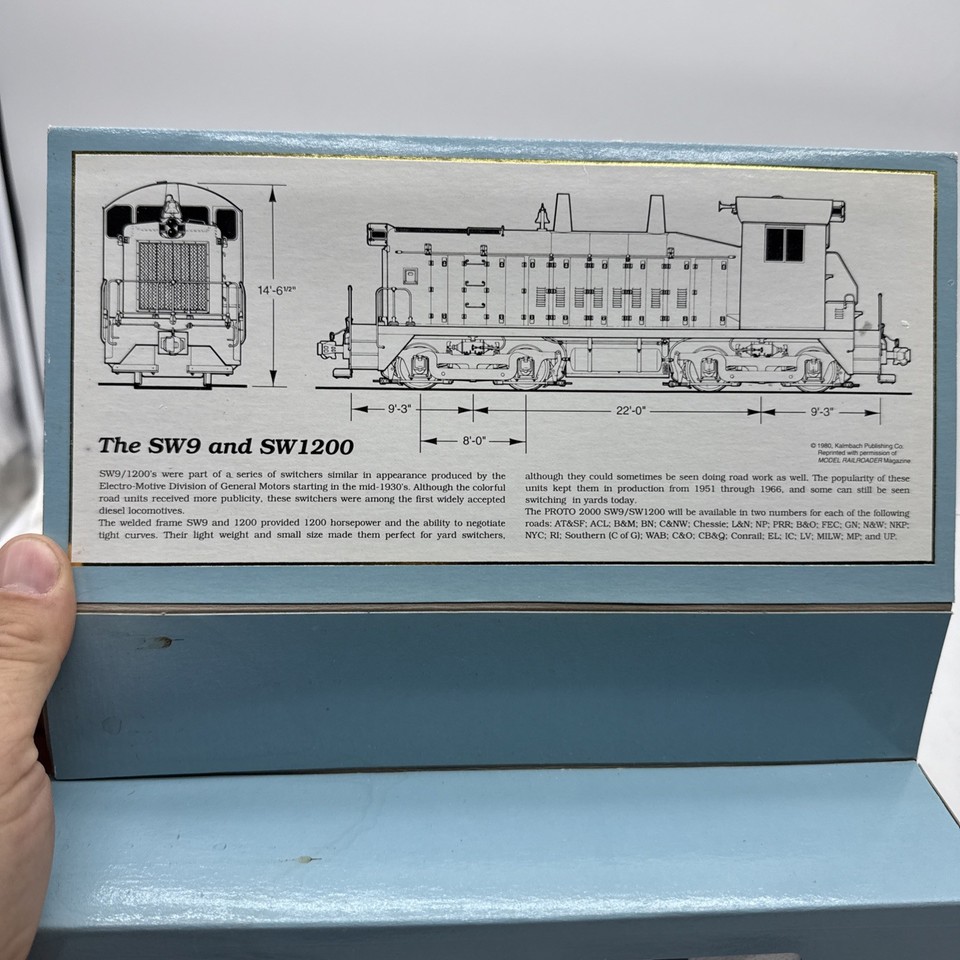 Proto 2000 21137 GN #16 SW9/1200 Locomotive New | eBay