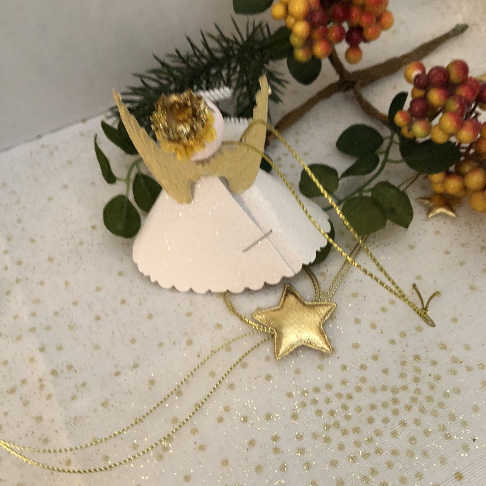 Vintage Inspired, Handmade, Angel Ornament | eBay