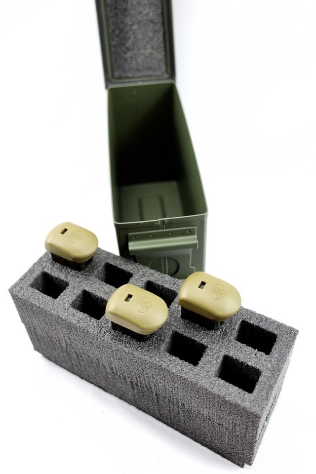 Precut Foam for 30cal 30 caliber Ammo Steel Can fits 10 doublestack ...