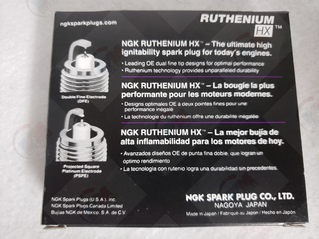 NGK RUTHENIUM HX Spark Plugs TR5AHX 94567 Set of 6 | eBay