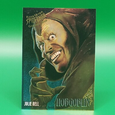 1995 Fleer Ultra Spider-man Golden Web Insert Card #3 of 9 Hobgoblin ...