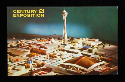 1962 Pre-Show Model Century 21 Exposition World's Fair Space Needle ...