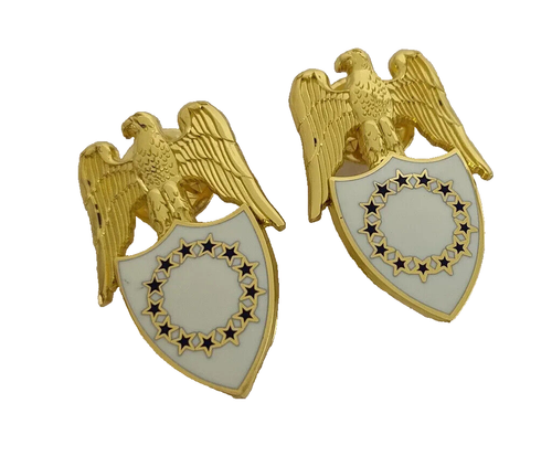 US ARMY AIDE TO VICE PRESIDENT OF THE HALLMARKED BADGE PIN 2 -METAL ...