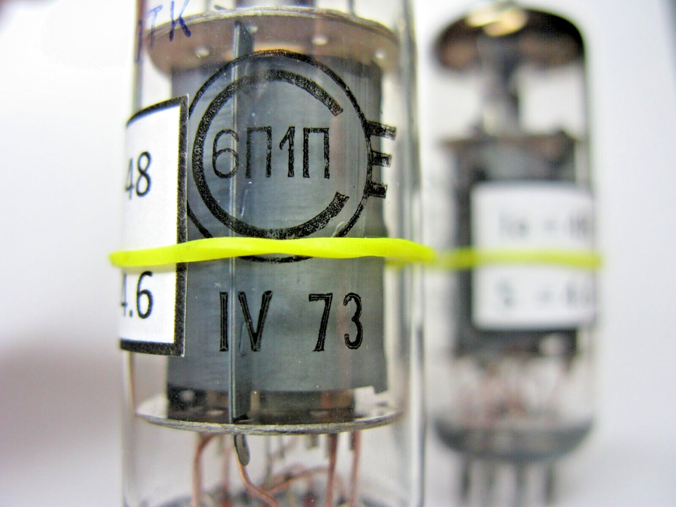 6P1P 6P1 MATCHED PAIR (2pcs) SVETLANA TUBES / VALVES NEW NOS | eBay