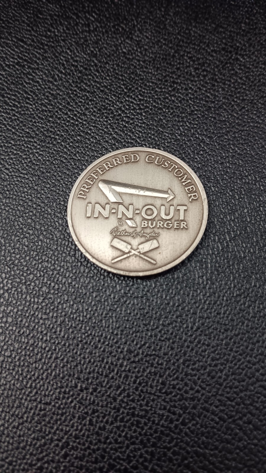 IN-N-OUT Burger Preferred Customer Coin VINTAGE 1986 Original Owner | eBay