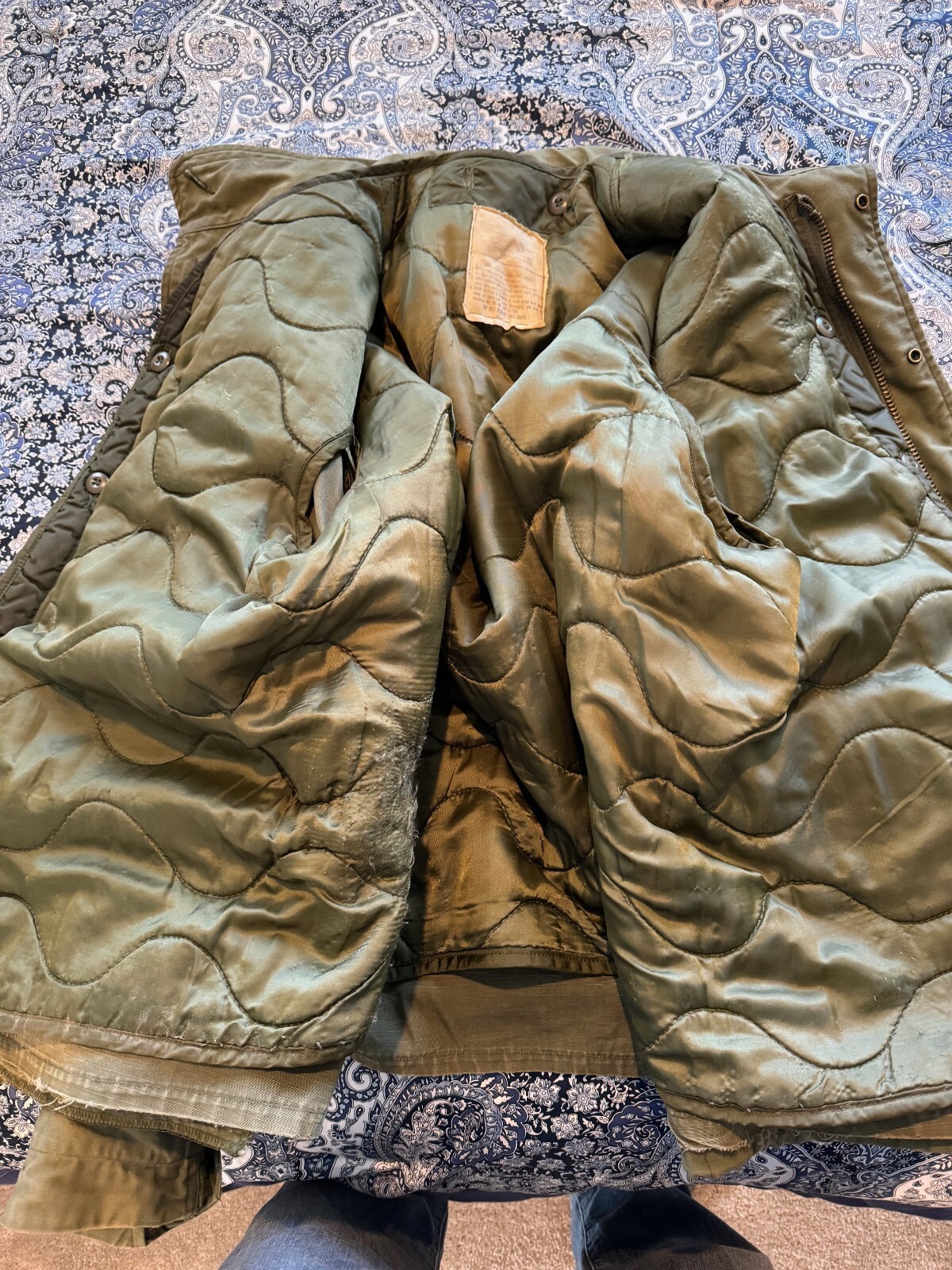 Vintage US Army Cold Weather Jacket-Mens - Gem