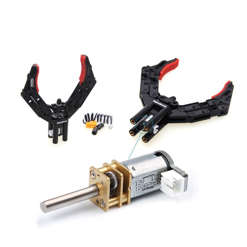 Robot Gripper Robotic Arm/Hand/Claw 5V 12V DC Electric w/Motor | eBay