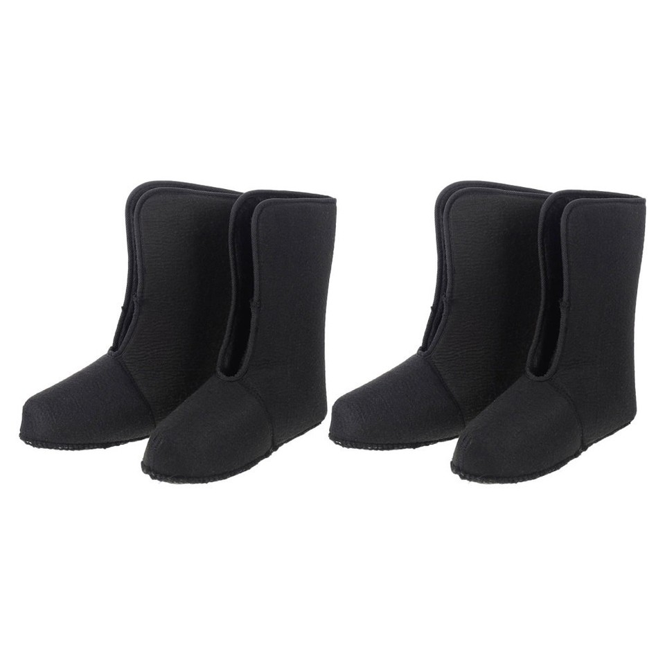 2 Pairs Snow Boot Liners: Removable Insulated Boot Covers - Warm ...