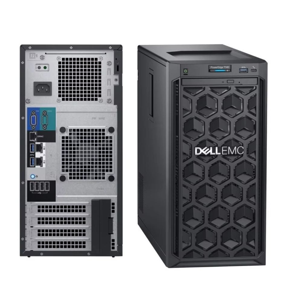 Dell EMC PowerEdge T140 Server Xeon E-2226 3.40G 32GB RAM H330 RAID (NO ...