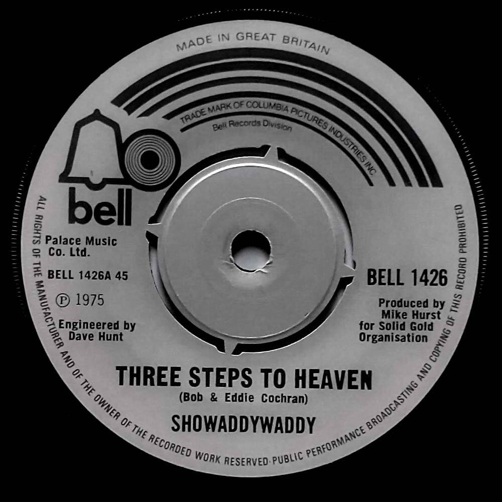 Showaddywaddy - Three Steps to Heaven / The Party [7" 45 rpm Single] UK ...