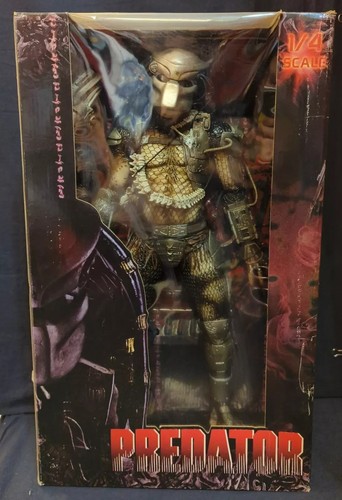 Predator Movie Quarter Scale Action Figure Classic Predator (With Mask ...