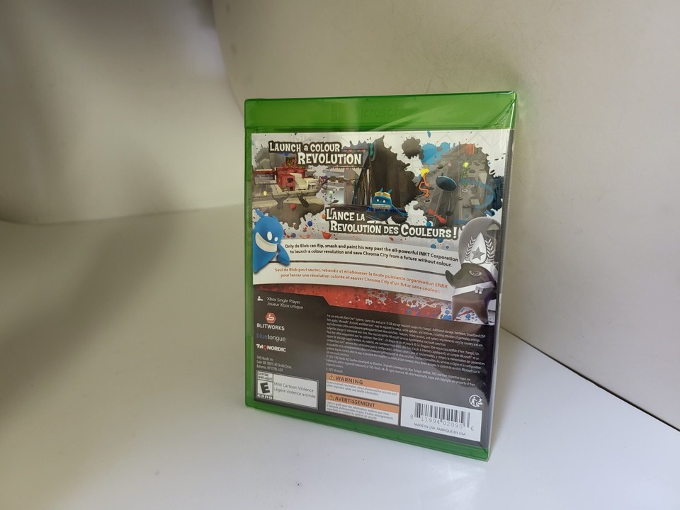 NEW Factory Sealed DE BLOB Game for XBOX ONE | eBay