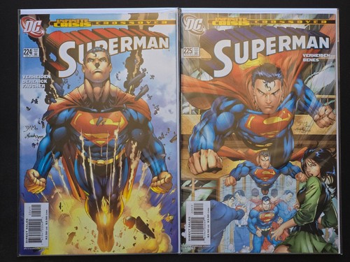 (LOT 6) Superman #s 224 & 225 DC Comics 2006 VFNM | eBay