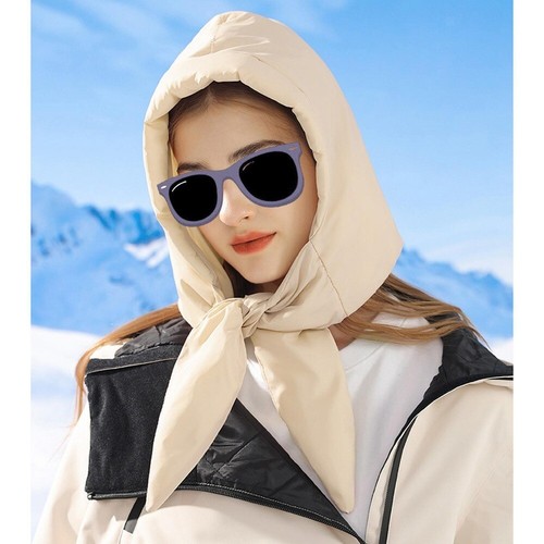 Warm Scarf Hooded Waterproof Hat Fashion Headscarf Hooded Winter | eBay