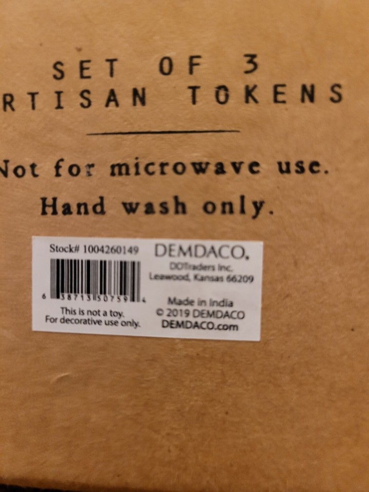 Flower Pineapple Wine Bottle Artisan Token 4 use W Wood Serving Pieces ...