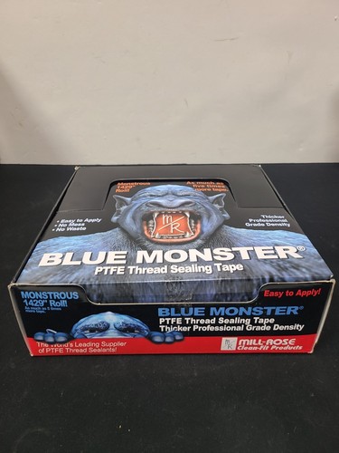 Milrose Blue Monster Tape 3/4"x1,429" Quanity Of 27 Tape Rolls 70886 ...