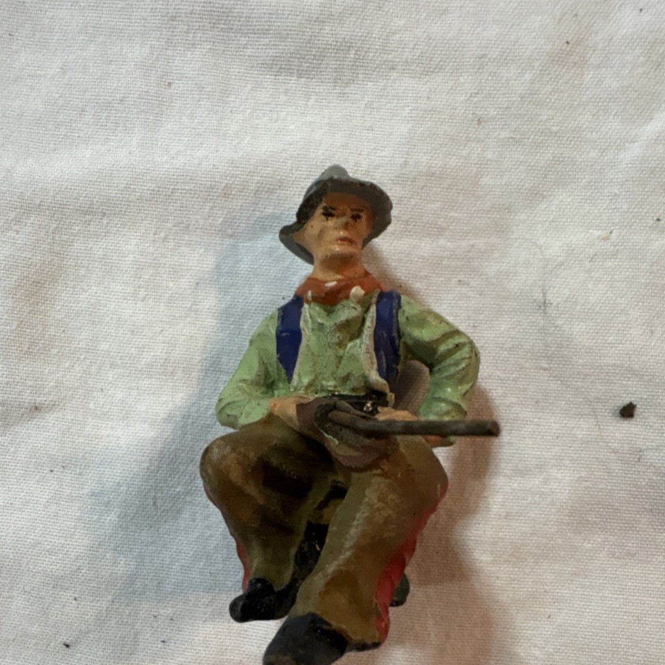 Vintage Lead Painted Cowboy & Native American Figures Lot For Ages 8-11 ...