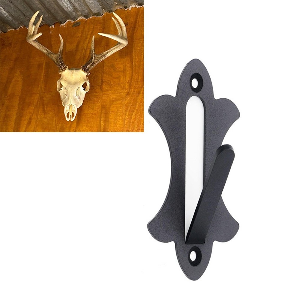 Metal Wall Mounted Heavy Mount Hooks Brackets for Skull Decoration 6 ...