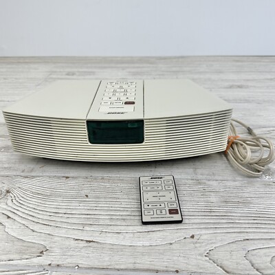 Bose Wave Radio AWR1-1W AM/FM Alarm Clock Radio w/Remote Tested Works ...