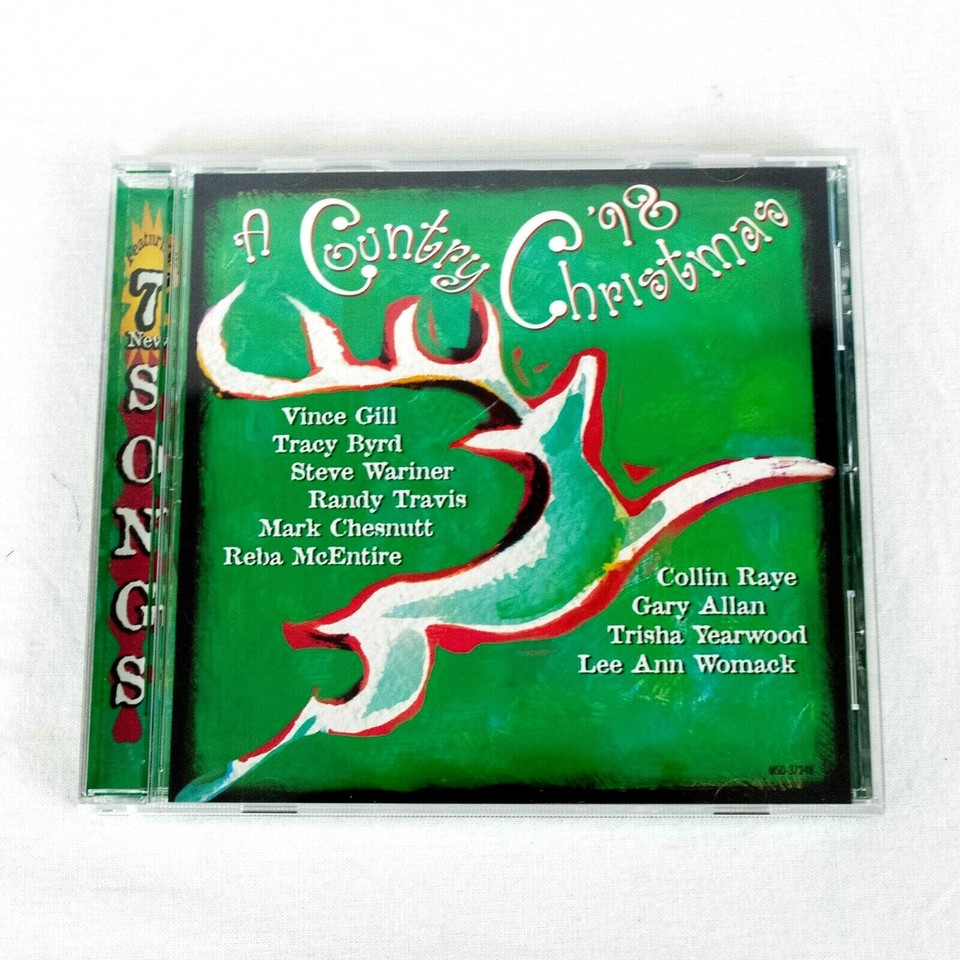 5 Country Christmas CDs Lot Country Christmas 94 97 98 2000 and Jingle ...
