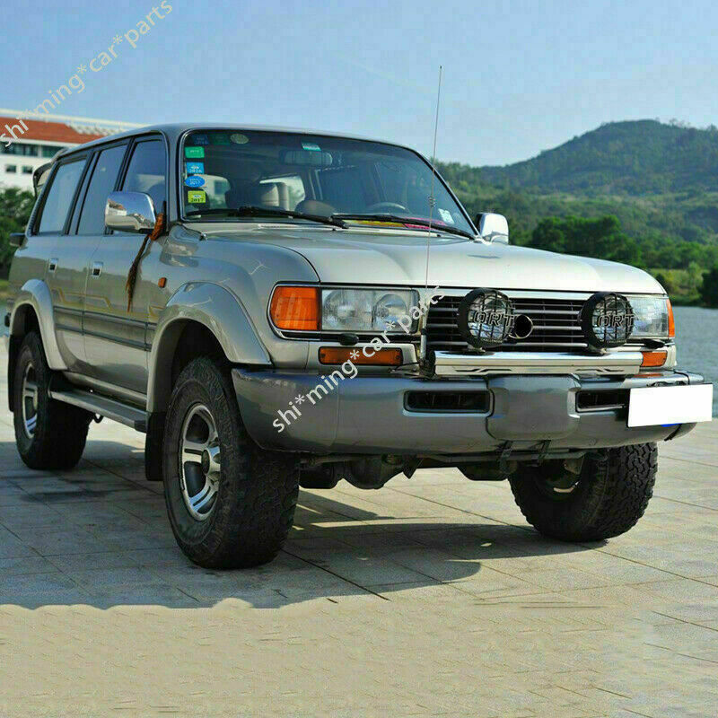 1992-1997 Toyota Land Cruiser LC80 FZJ80 Black Front Bumper Winch Cover ...